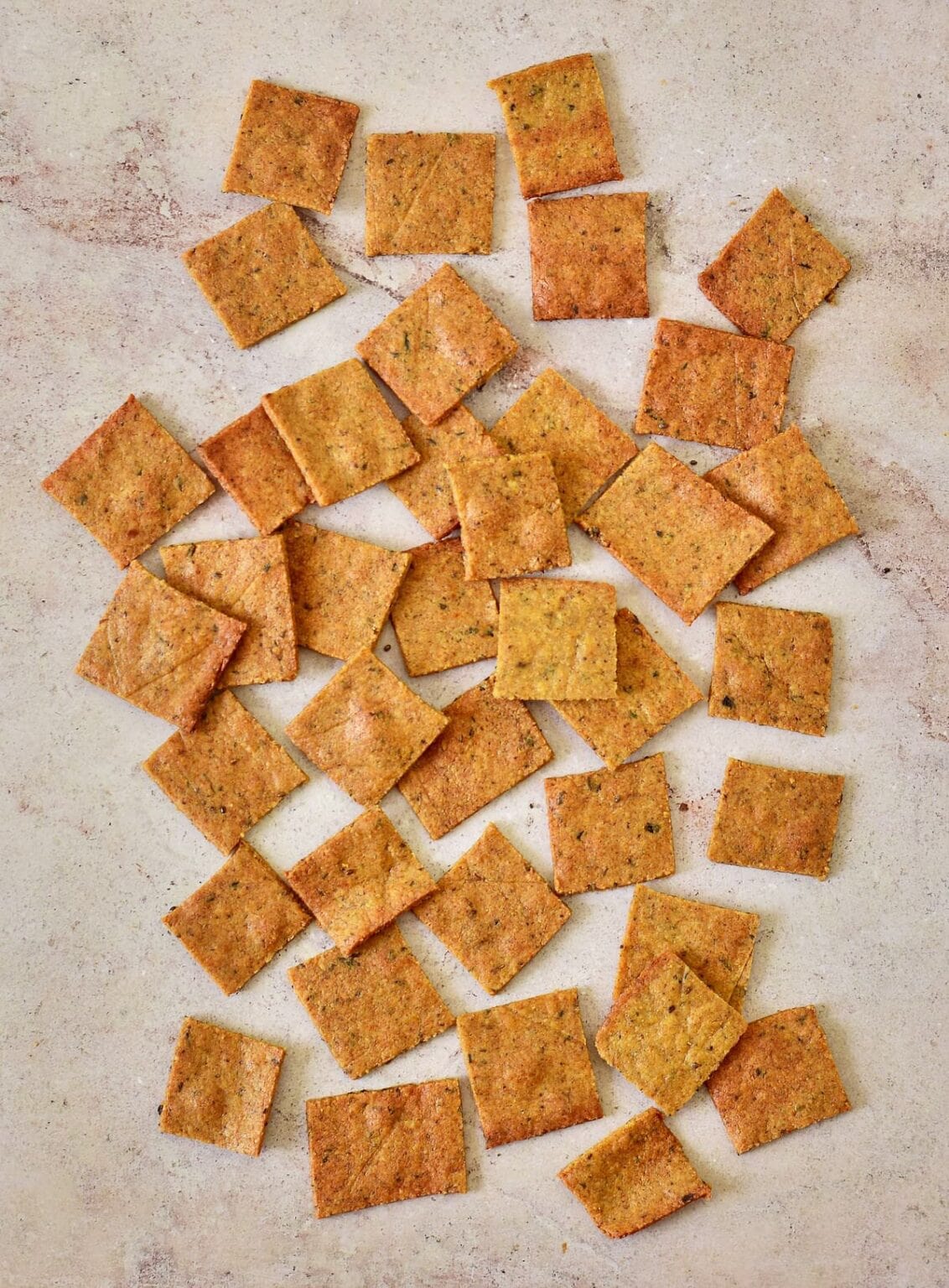 Cracker Rezept | Knabbergebäck selber machen - Elavegan
