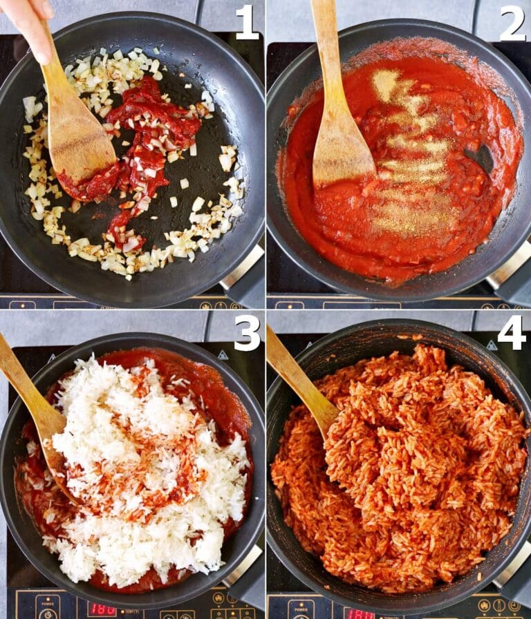 Greek Tomato Rice - Elavegan