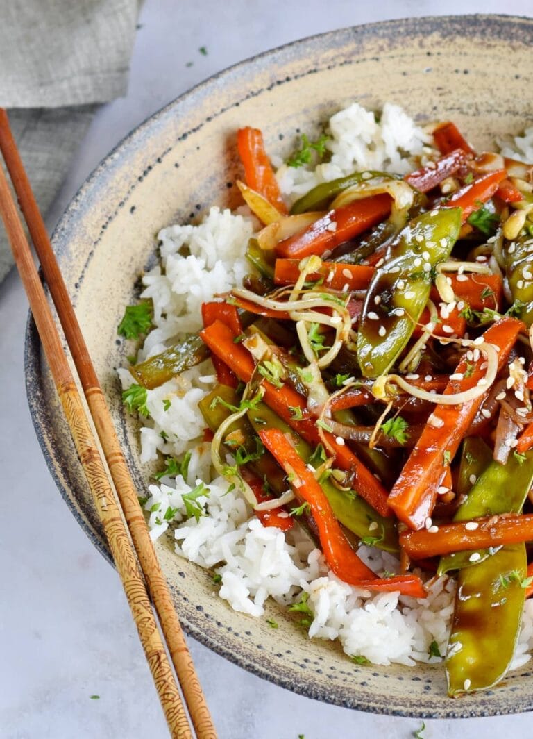Vegetable Chop Suey - Elavegan
