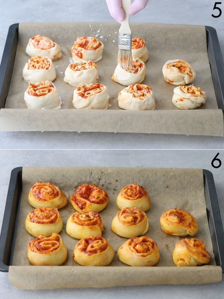 Pizza Rolls (Pinwheels) Two Ways - Elavegan