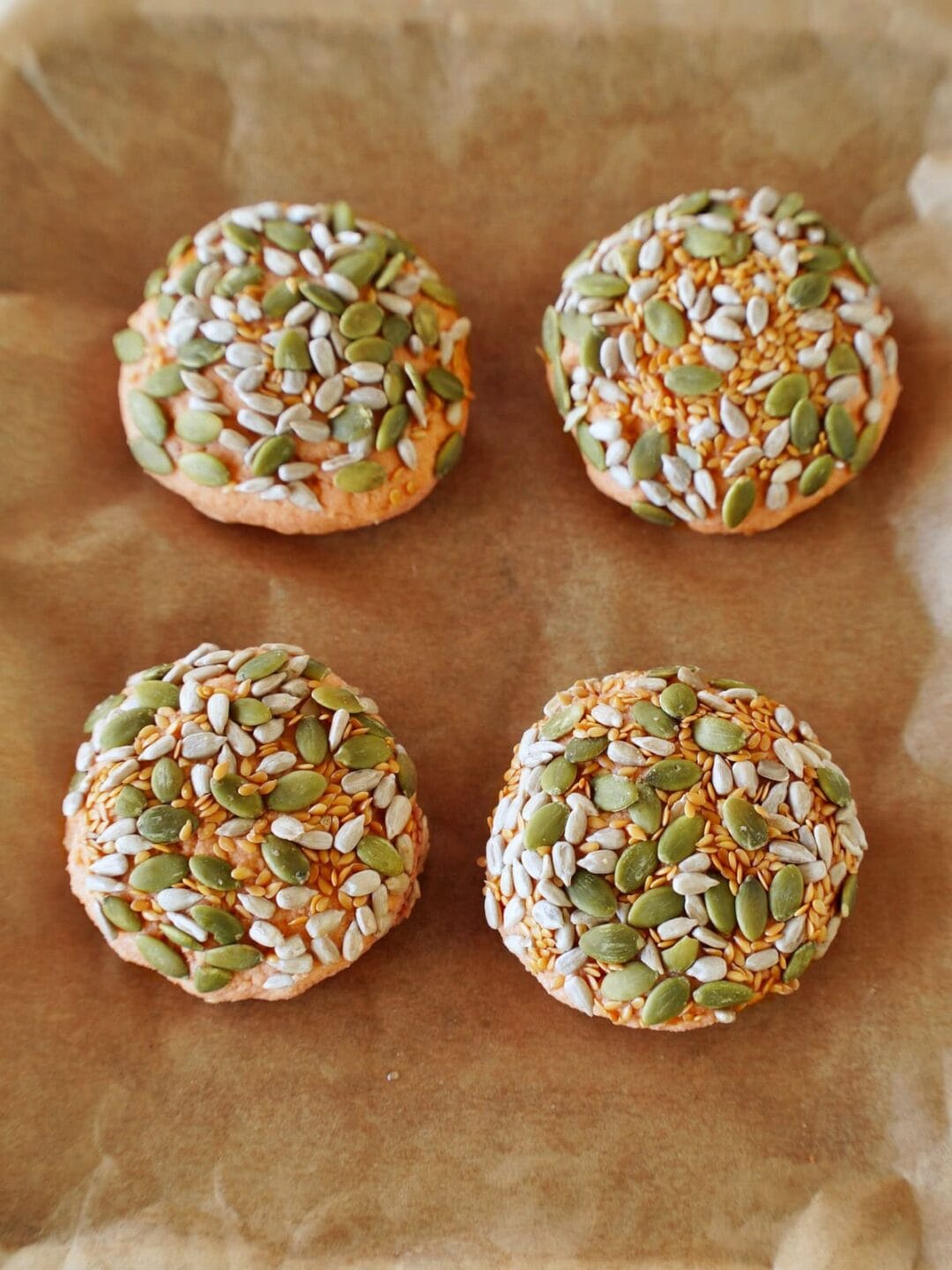 Red Lentil Bread Rolls - Elavegan