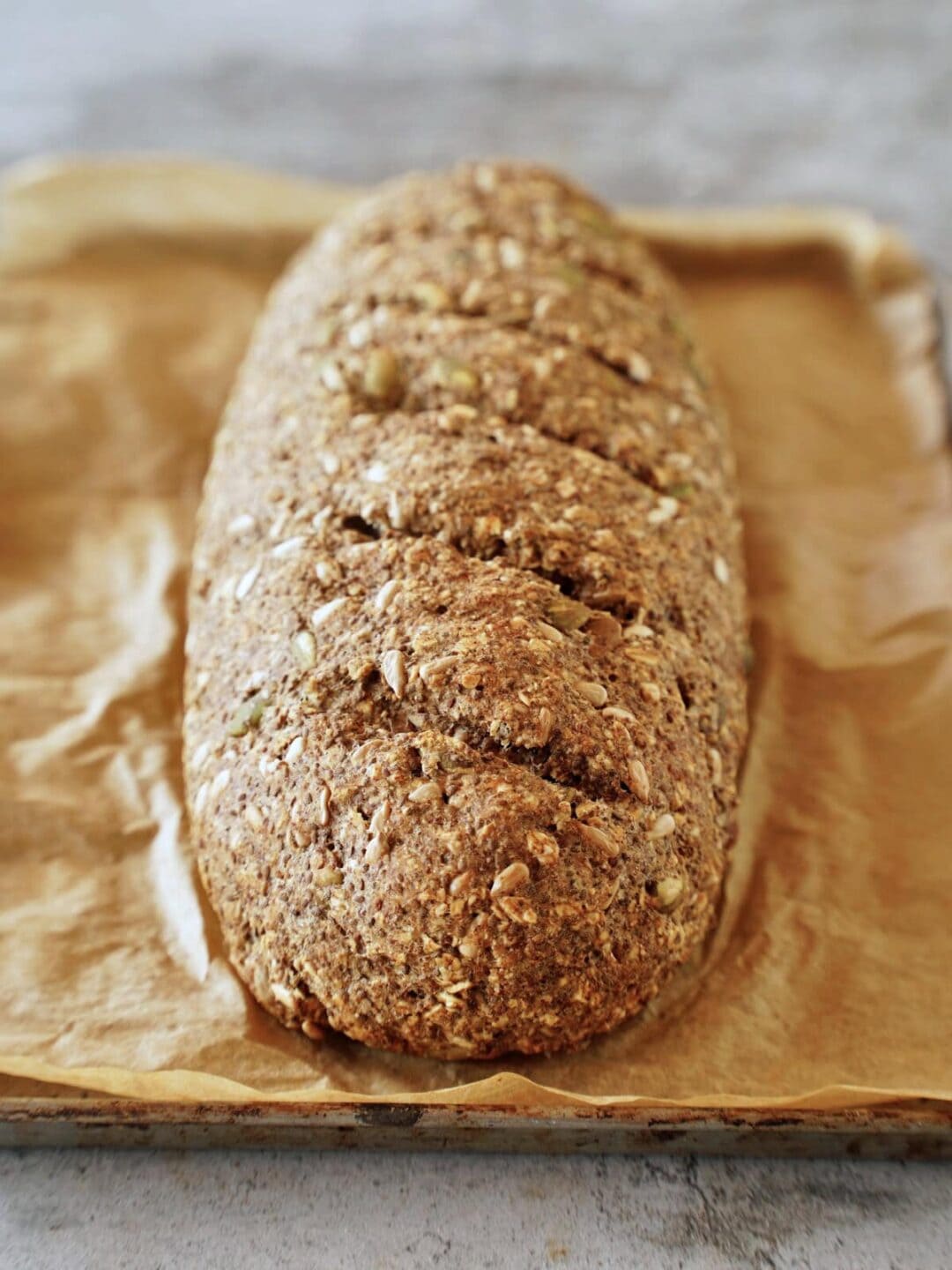 Gluten-Free Seeded Bread - Elavegan