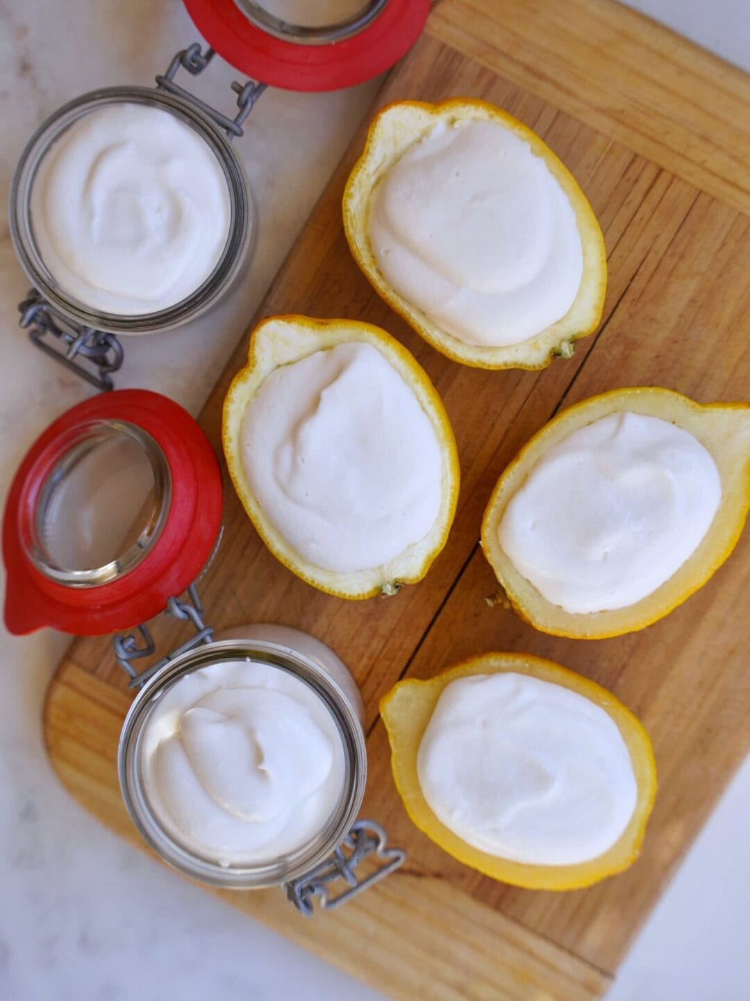 Easy Lemon Mousse (Egg-free, Dairy-free) - Elavegan